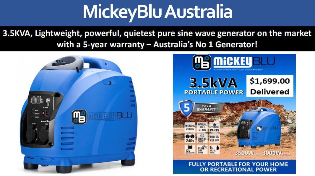 Home | Generators For Sale | Mickeyblu Australia | caravan generator box